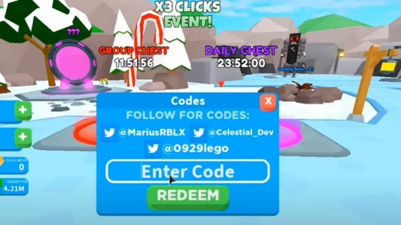 Roblox Clicker Madness Gift Codes (October 2025) - TECHFORNERD