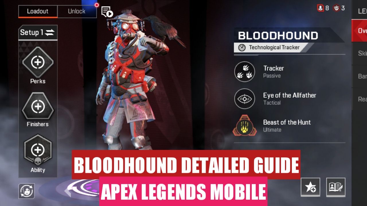Apex Legend Mobile Bloodhound Guide with Tips and Tricks - TECHFORNERD