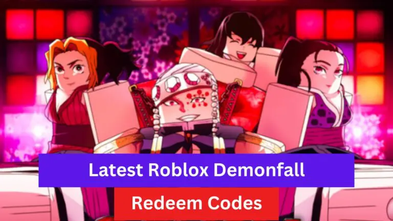 Roblox Demonfall Codes - Free Goodies (April 2024) - TECHFORNERD