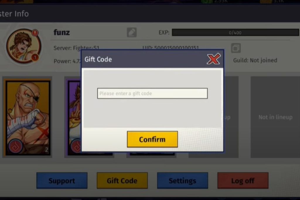 Legend of Fighter Redeem Code (May 2026) - TECHFORNERD